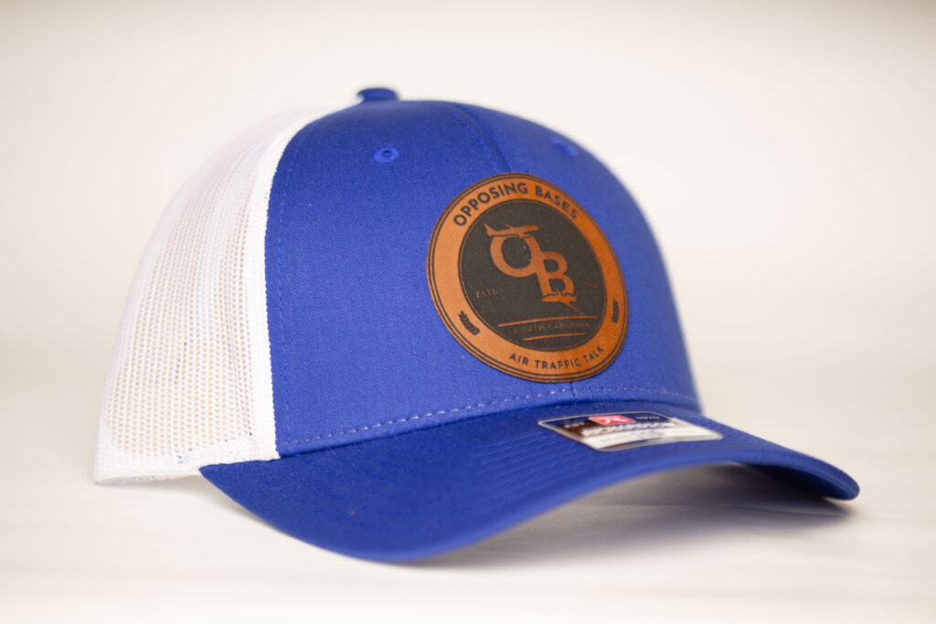 Low Profile Trucker Hat with OB Leather Patch | Opposing Bases